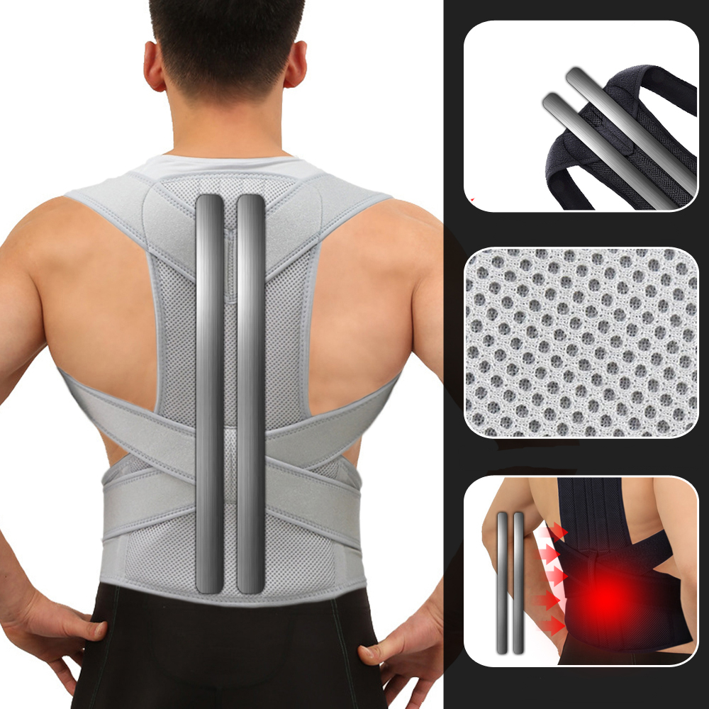 Correcteur de posture dos avec renforts • Instant Santé